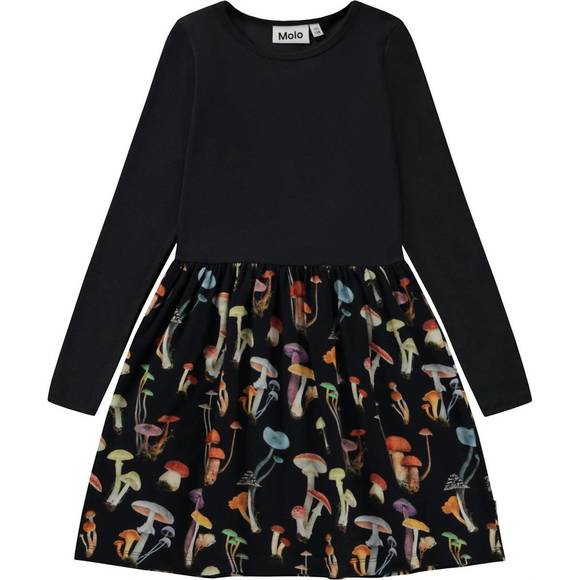 Molo | Dresses | New Molo Girls Credence Dress In Black | Poshmark